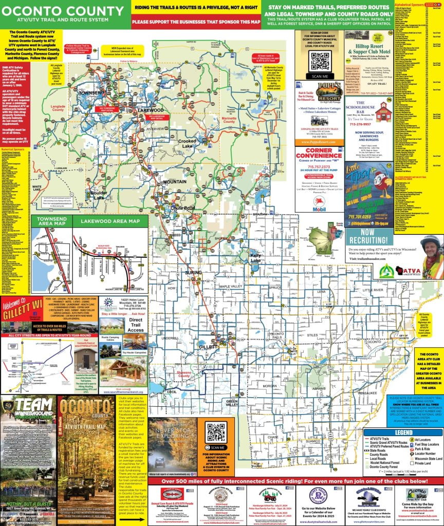 Trail Map – Hidden Bear ATV Club